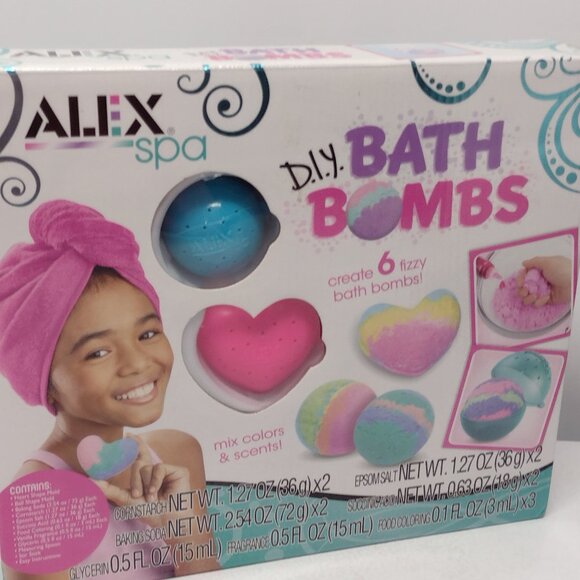 Bath, Skin & Hair | Nib Alex Spa Diy Bath Bomb Kit | Poshmark